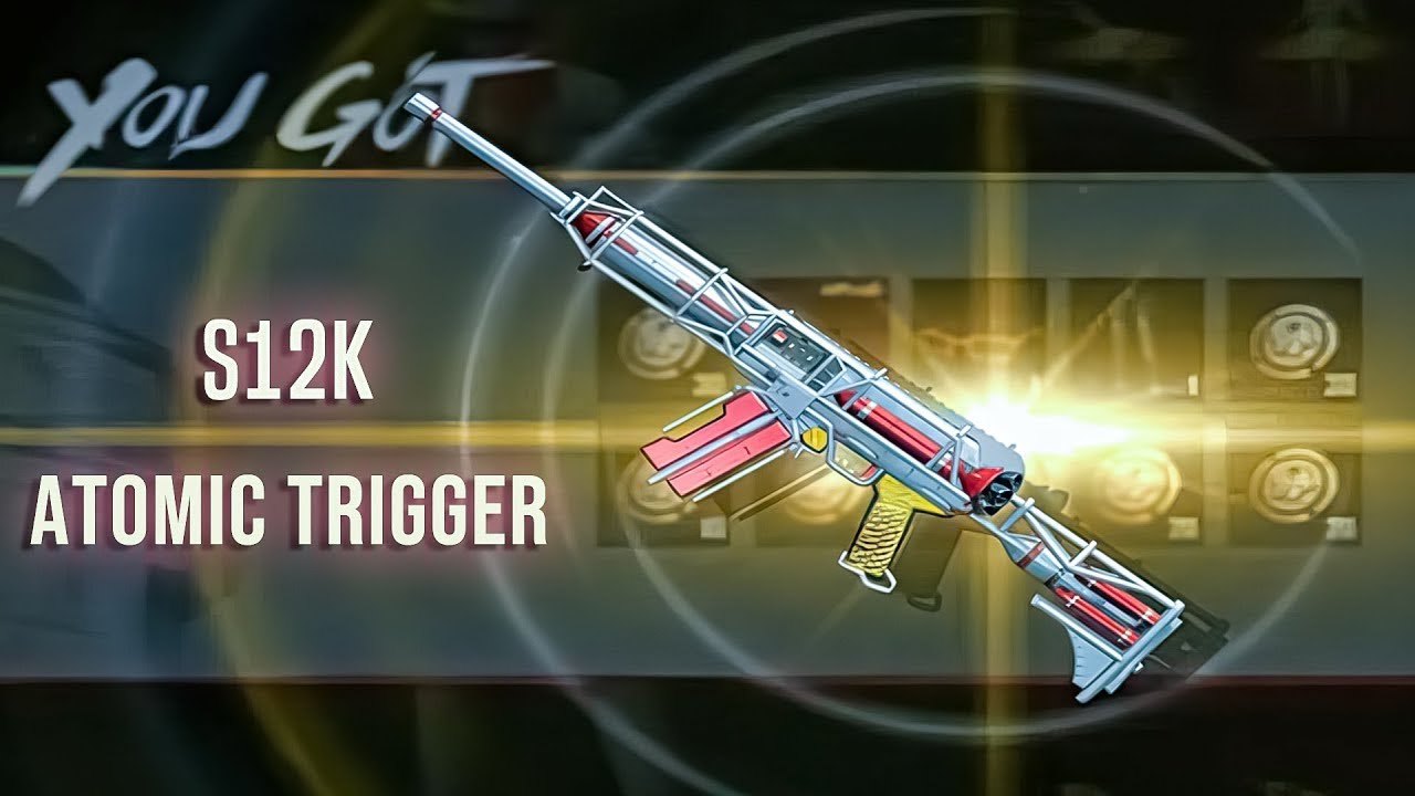Atomic Trigger S12K Crate Opening Luck! BGMI PUBG Mobile Crate Opening ...