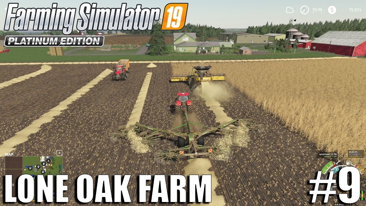 FS19 - Lone Oak 2.0 | Huge Straw Action | Timelapse #9 | Farming ...
