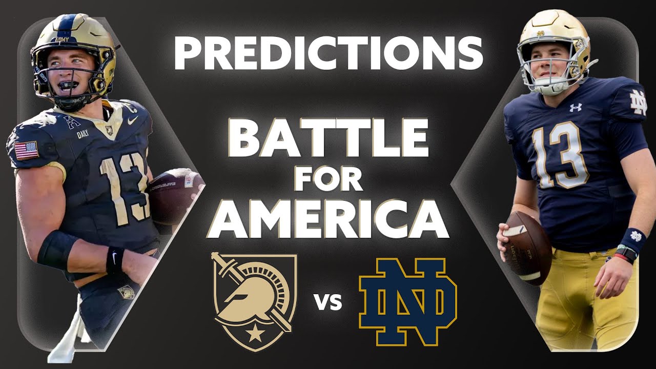 2024 Army vs Notre Dame College Football Preview & Prediction - YouTube