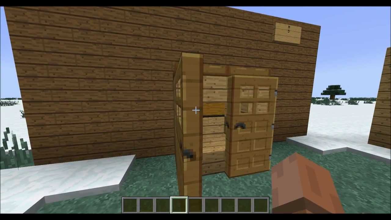 Minecraft Closet (Fully Functional) - YouTube