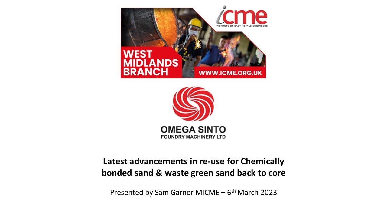 Sand Reclamation - Sam Garner, Omega Sinto Foundry Technology - WM ...