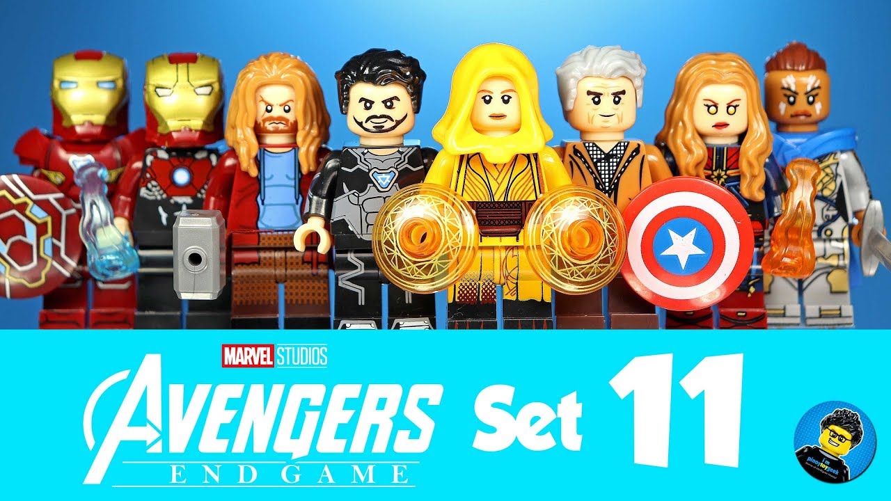 Avengers Endgame Set 11 Unofficial LEGO Minifigures w/ Fat Thor Ancient ...