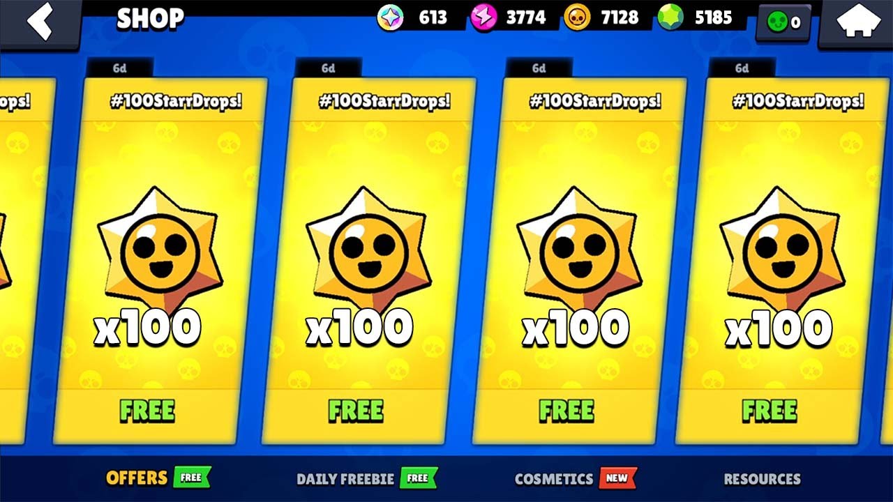 CLAIM GIFTS!!!🔥 100X STARR OPENING 🔥LEGENDARY REWARDS🎁 14 NEW BRAWLERS🔥 ...