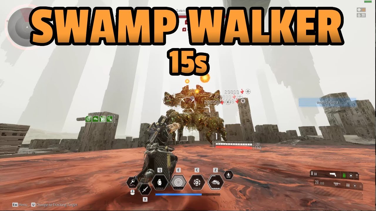 The First Descendant - HARD SWAMP WALKER 15s -Ultimate Lepic - YouTube