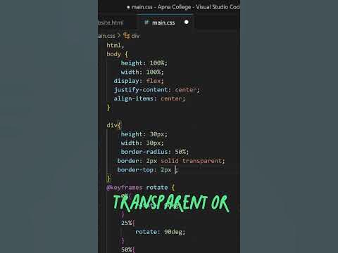 How to add 🔃 loader in website using 👨‍💻 HTML | CSS #css #javascript # ...