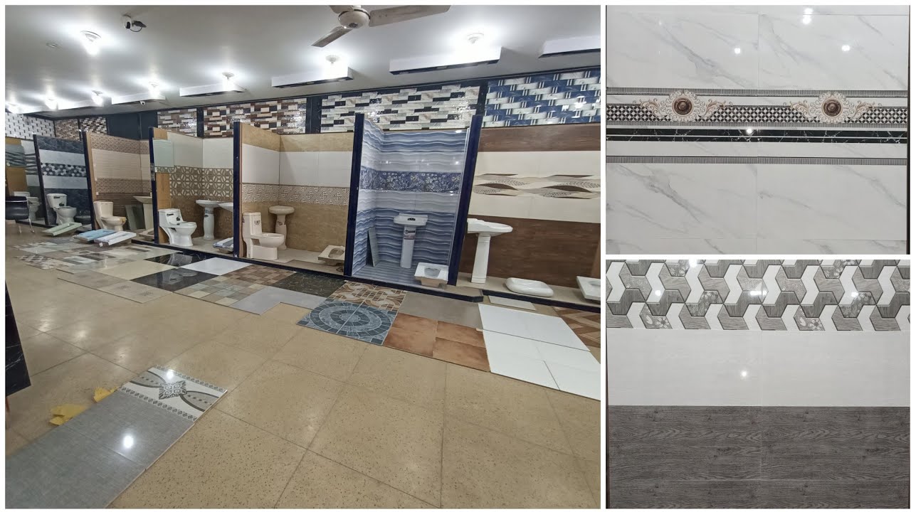 Washroom Tiles Matt and Gloss Finish | Tiles Official Z - YouTube