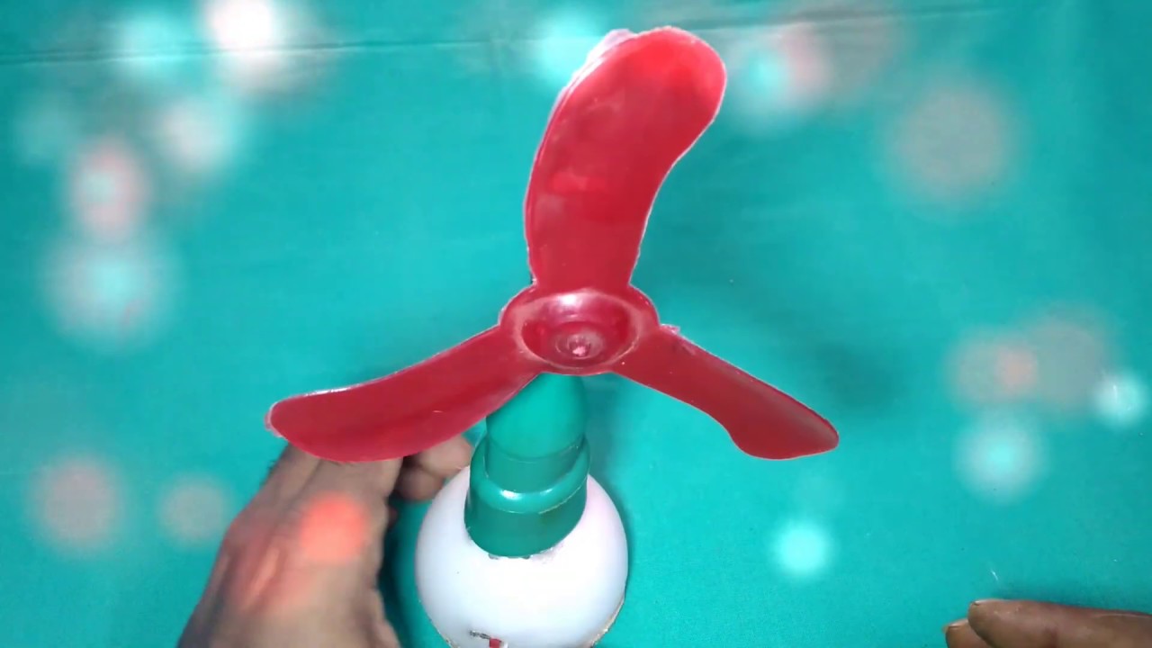 How to make cool fan, science experiments - YouTube
