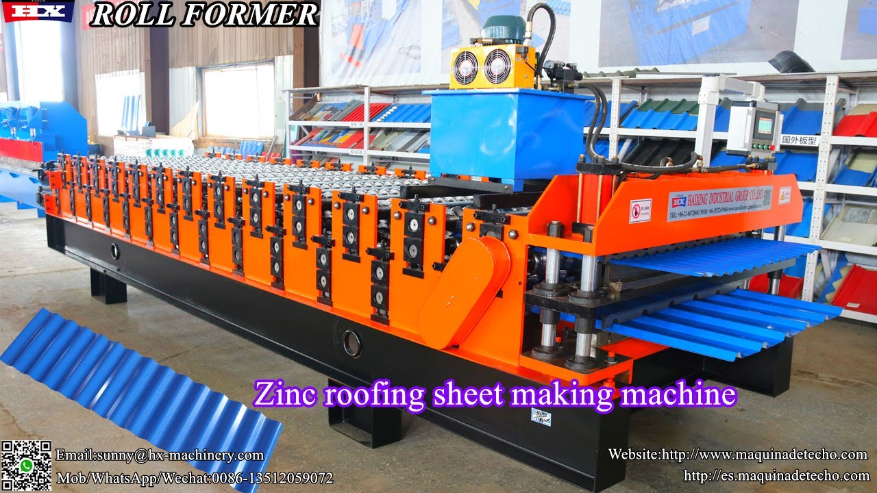 Zinc Roofing Sheet Making Machine YouTube zinc-roofing-sheet-making-machine-youtube