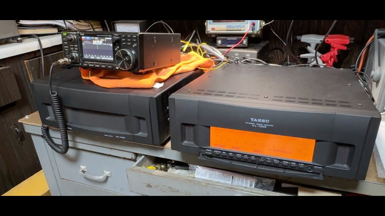 Yaesu VL-1000 Quadra Amplifier - YouTube