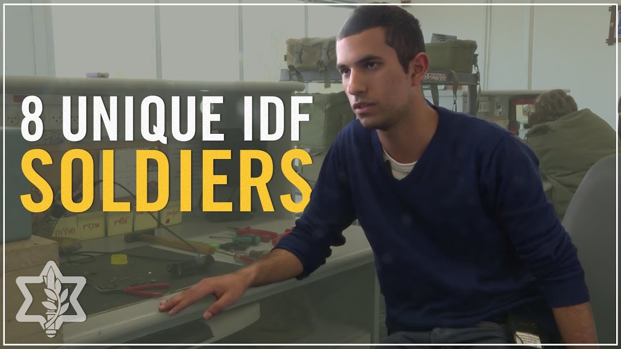 8 Unique IDF Soldiers Draft Into the IDF | IDF Stories - YouTube