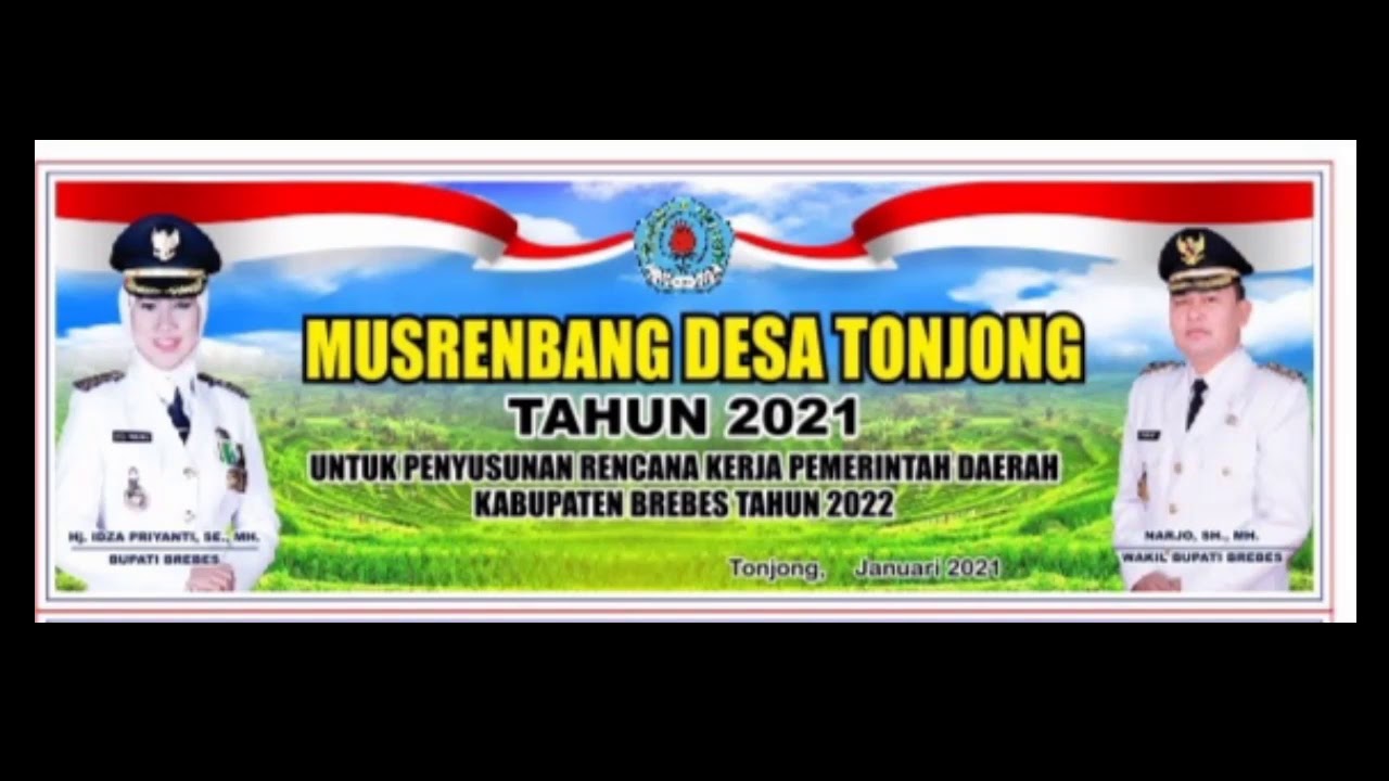 Musrenbang Desa Tonjong, Kec. Tonjong, Kab. Brebes - YouTube