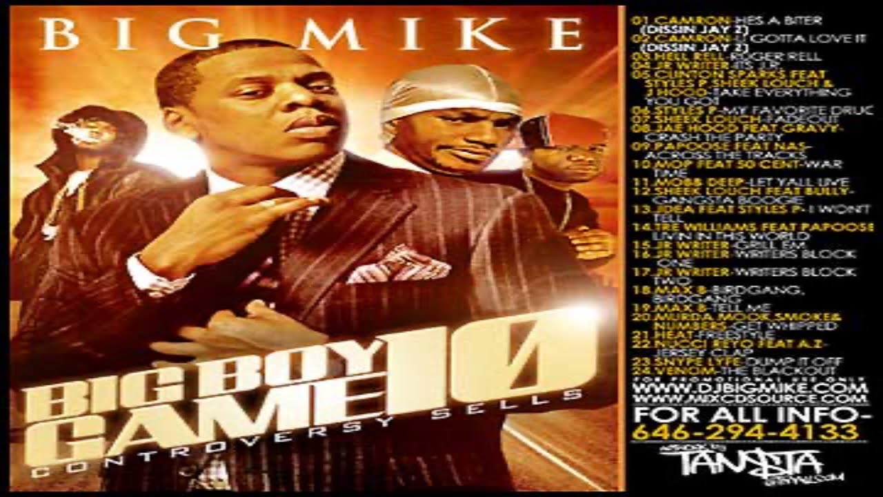 (FULL MIXTAPE) Big Mike - The Big Boy Game Vol. 10: Controversy Sells ...