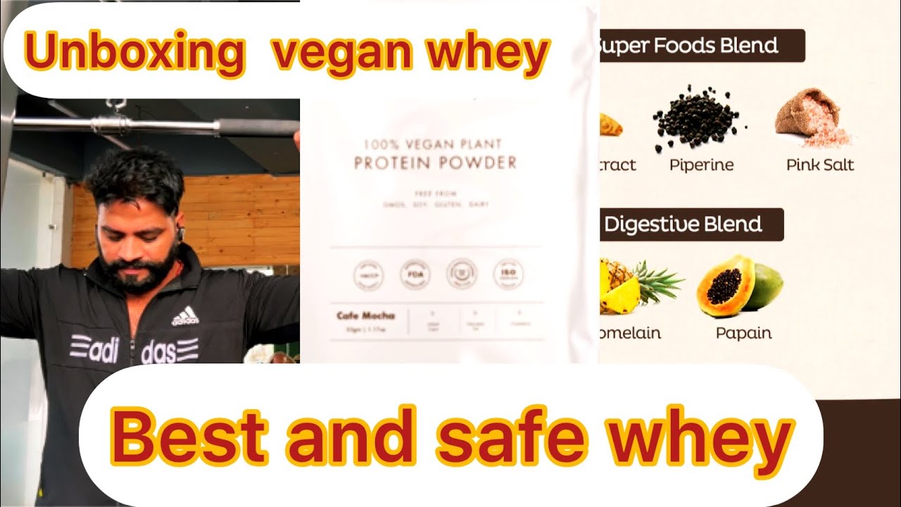 Whey vegan plant based protein powder @veganwhey #wheyprotein #protein ...