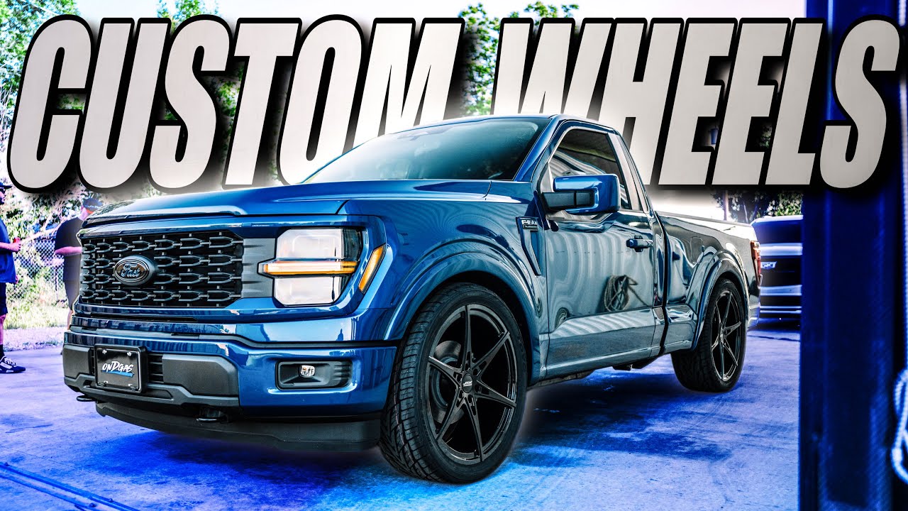 One Off Custom JTX Wheels On The Ondgas Edition F-150 AND Custom Wheels ...