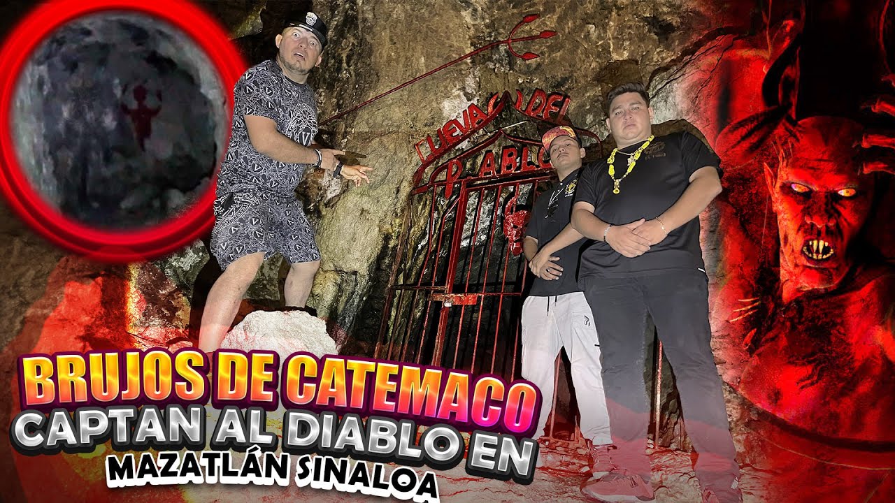 Brujos de catemaco captan al diablo en su cueva de mazatlan sin. - YouTube
