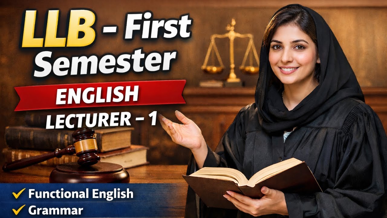 LLB-First Semester English Syllabus |Outlines of Six months for exam ...