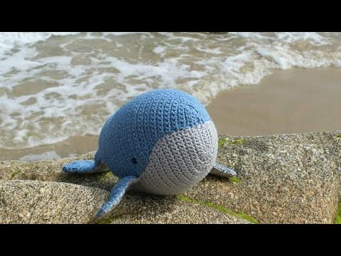 Ballena amigurumi tejida a crochet (whale amigurumi) - YouTube