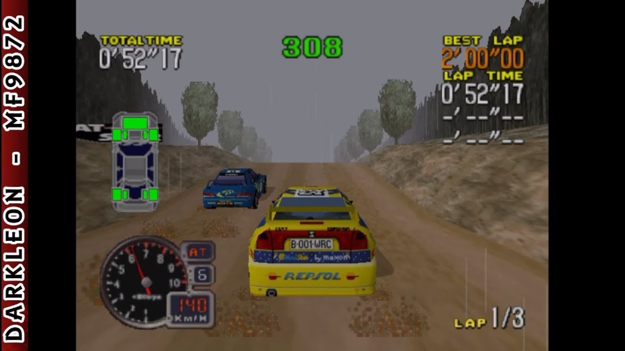 Nintendo 64 - Rally Challenge 2000 © 2000 SouthPeak Games - Gameplay ...