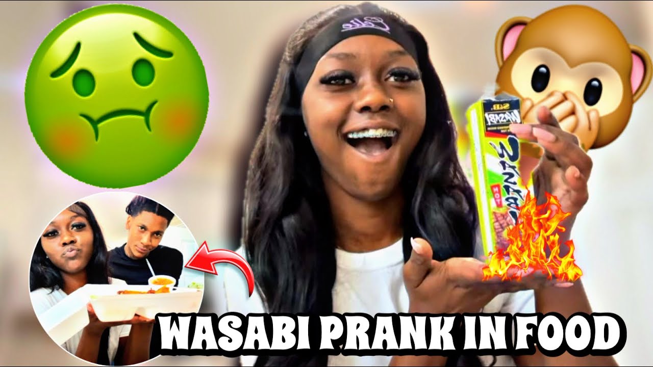 Putting WASABI In Kev Food 🤢🤢 *ALMOST VOMIT* - YouTube