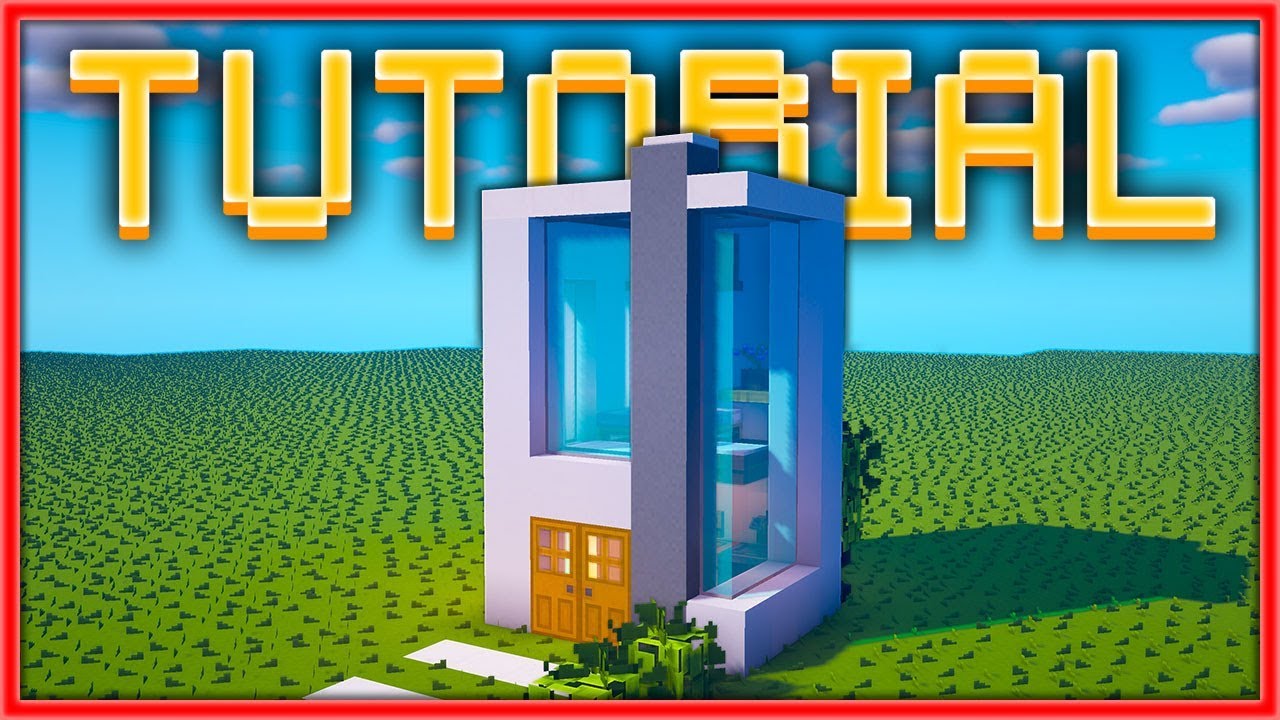 Minecraft: CÓMO HACER UNA CASA MODERNA DE DOS PISOS EN 5x5 BLOQUES ...