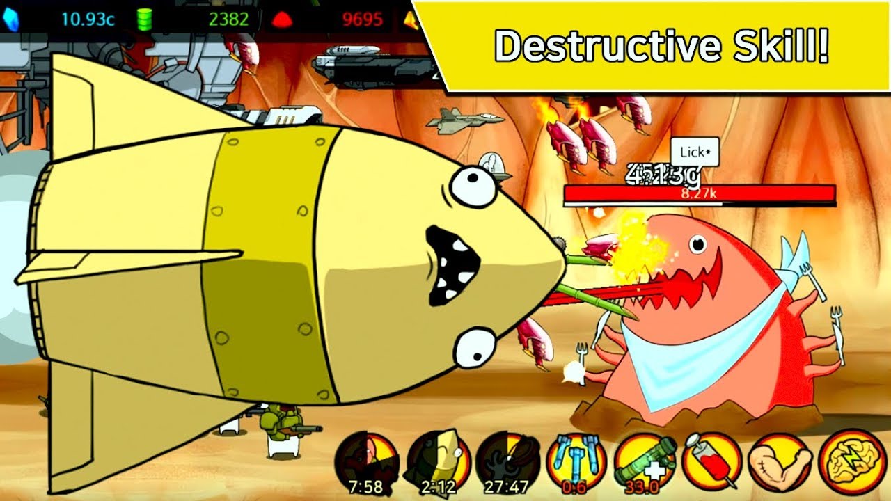 Missile Dude RPG: Tap Tap Missile & STAGE 150-189 BOSS KILL Enemy ...