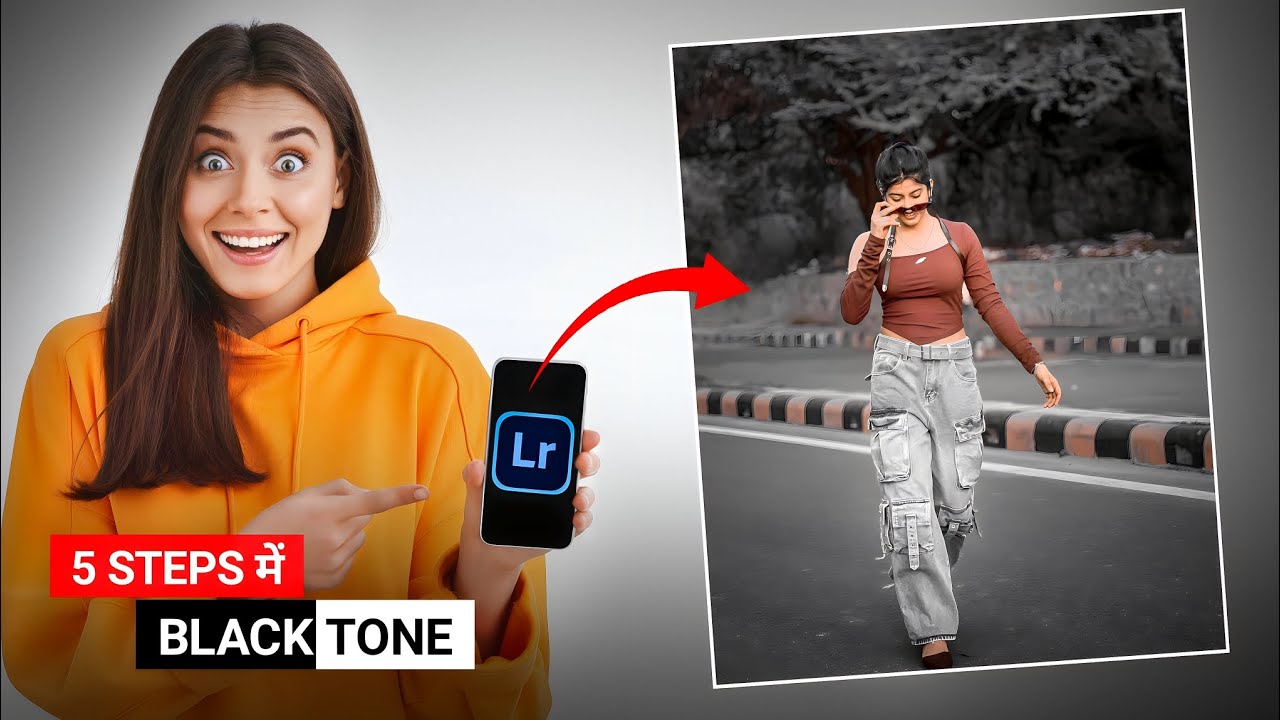 how to black tone photo editing | black tone lightroom photo editing ...