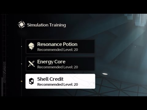 Shell Credit Level 20 - Simulation Training - Wuthering Waves - YouTube