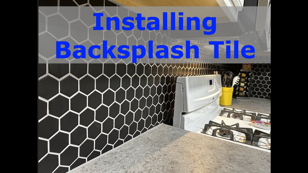 How to Install Backsplash Tile - YouTube