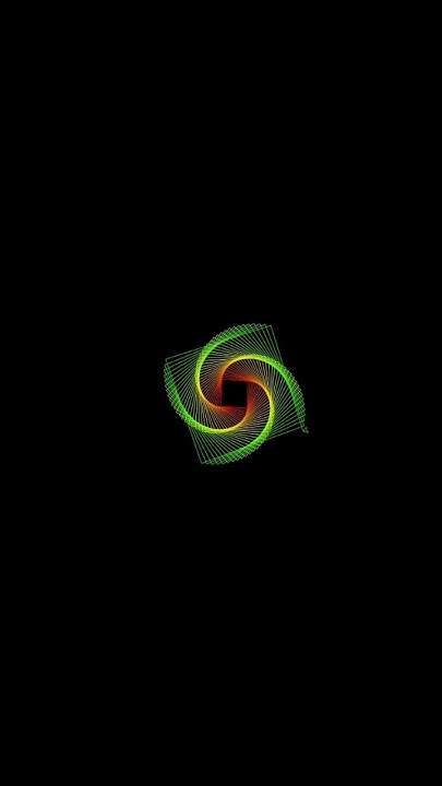 Spiral Pattern Using Python Turtle Pythonshorts Python Coding Programming Viral Design