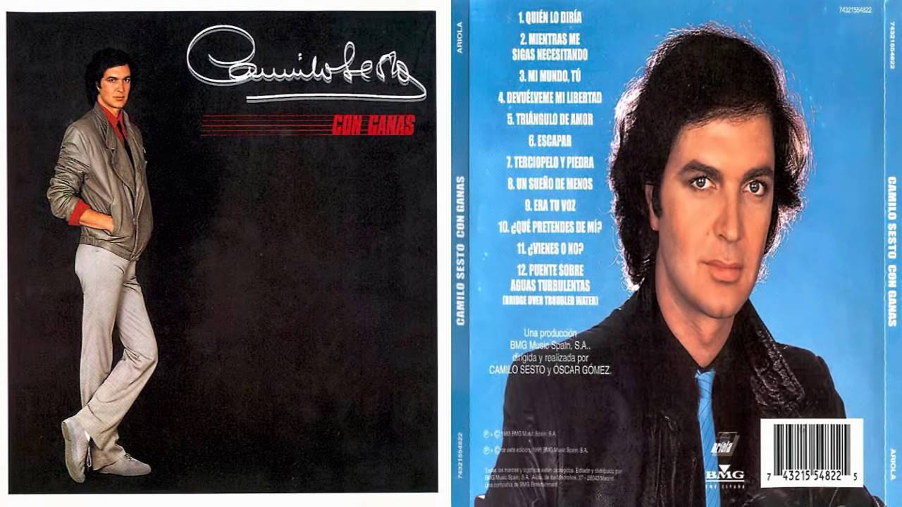 CAMILO SESTO - CD CON GANAS 1998 ((REMASTERIZADO)) - YouTube