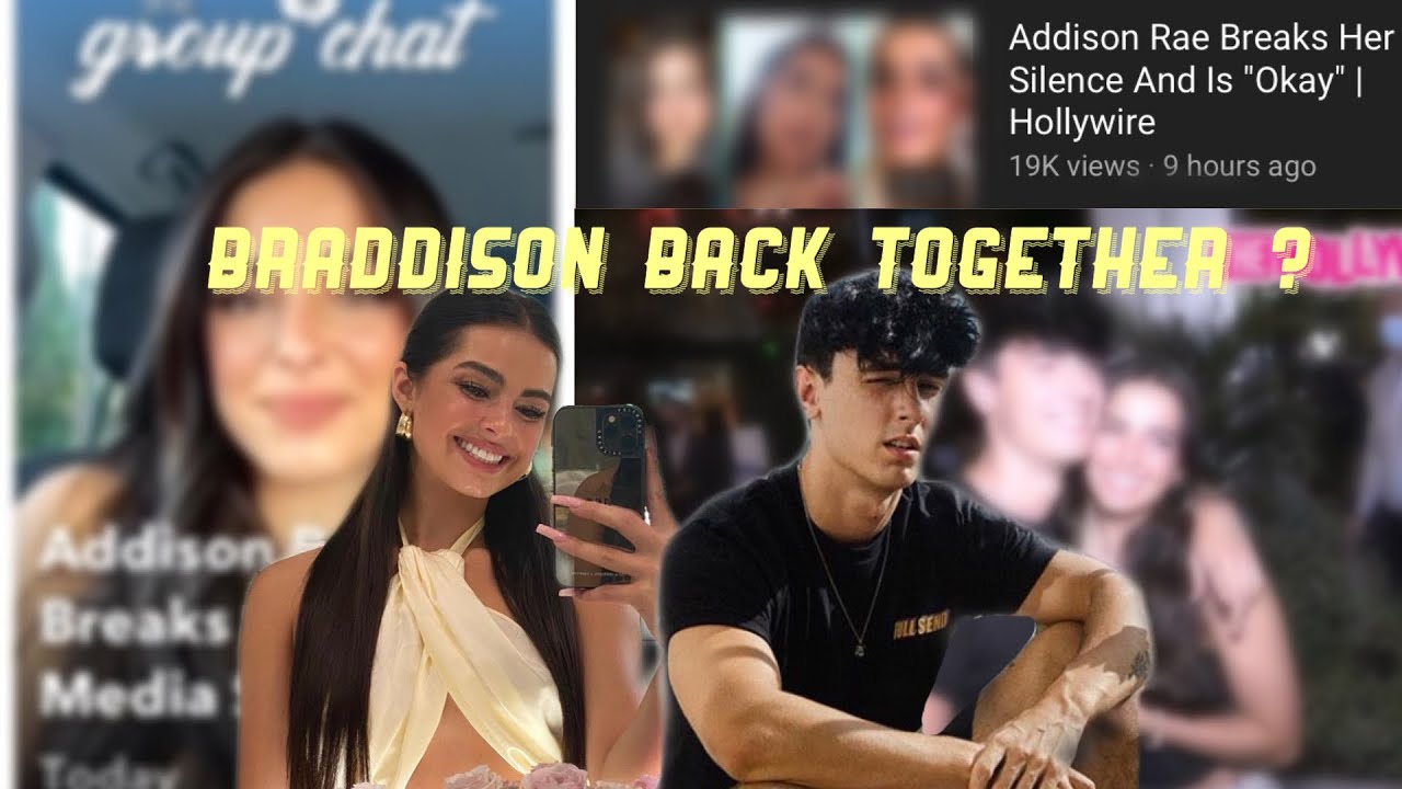 BRADDISON BACK TOGETHER ? - YouTube