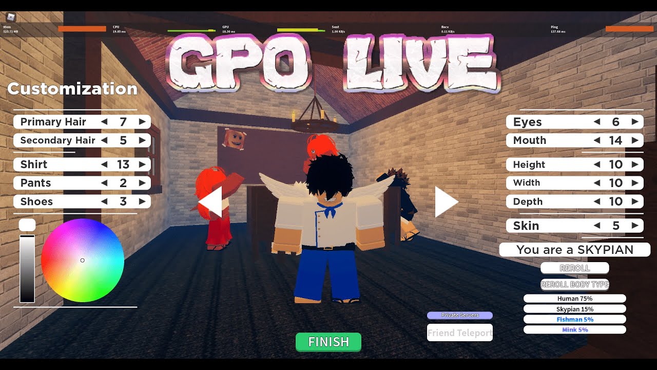 GPO LIVE! (GRINDING, SHIP FARM, DEVIL FRUIT FARM, AND MORE! | Grand ...