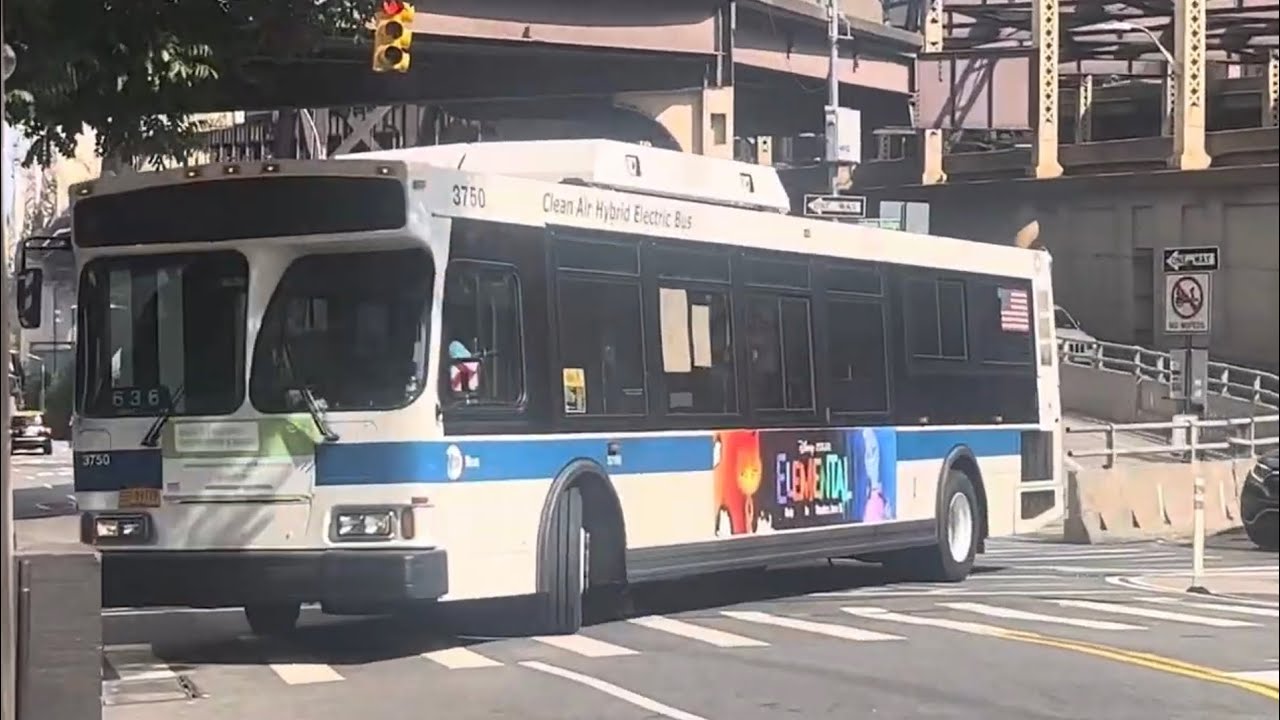 MTA 2007 Orion vii OG HEV (3750) on the Q60 - YouTube