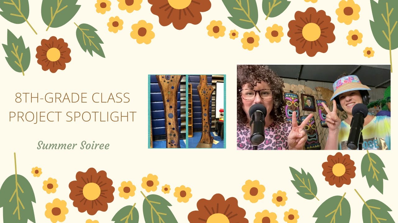 Summer Soiree Item Spotlight-8th Grade Class Project-Garden Sculpture ...