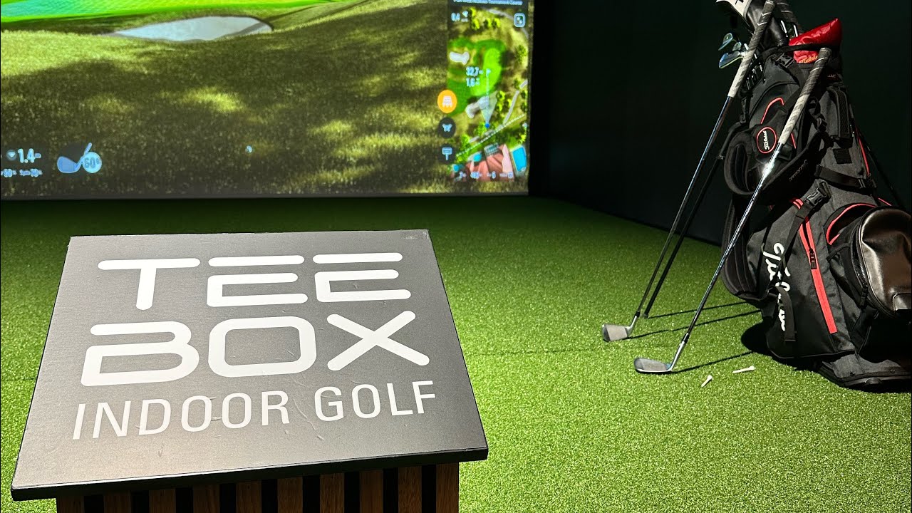 TeeBox Indoor golf - Västerås - YouTube