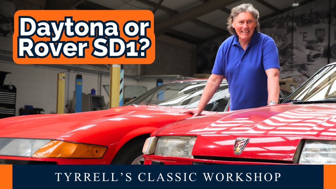 Ferrari Daytona or Rover SD1? | Tyrrell's Classic Workshop - YouTube