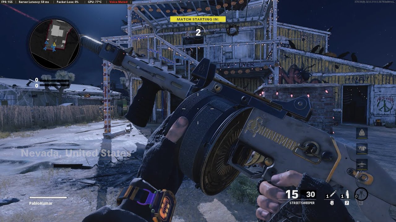 Tec9 & Streetsweeper ("Trench Crawler ") | Nuketown | Call of Duty ...