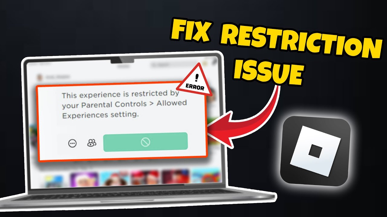 How To Turn Off Parental Controls On Roblox (Parental Control New ...
