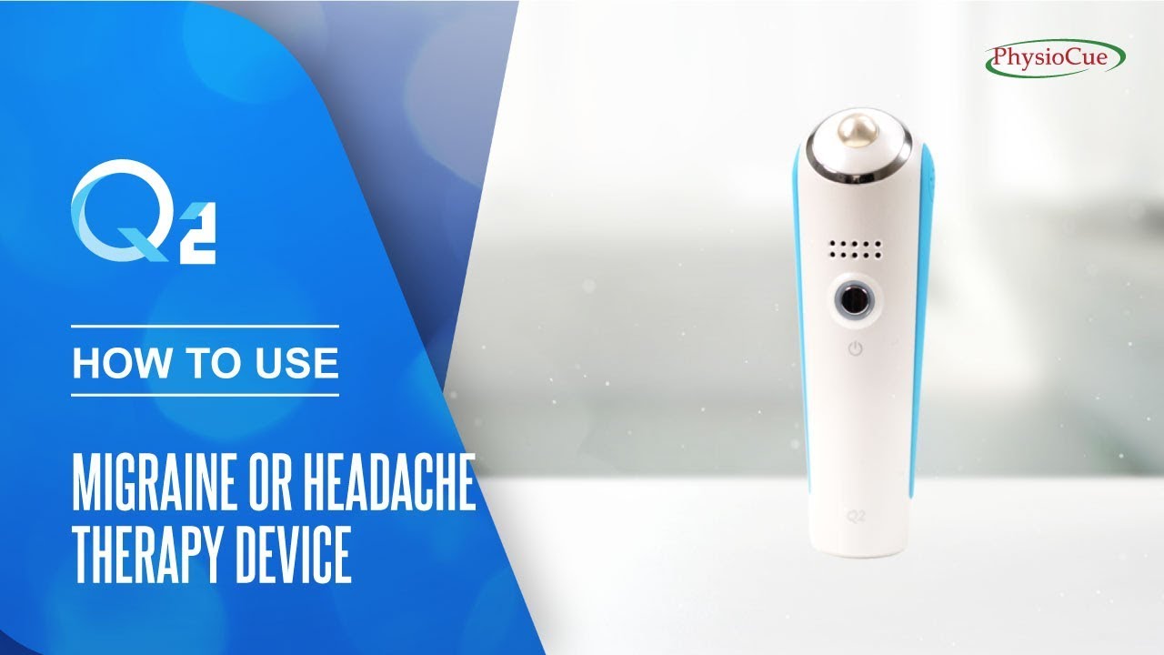 How to Use PhysioCue Headache Therapy Device - YouTube