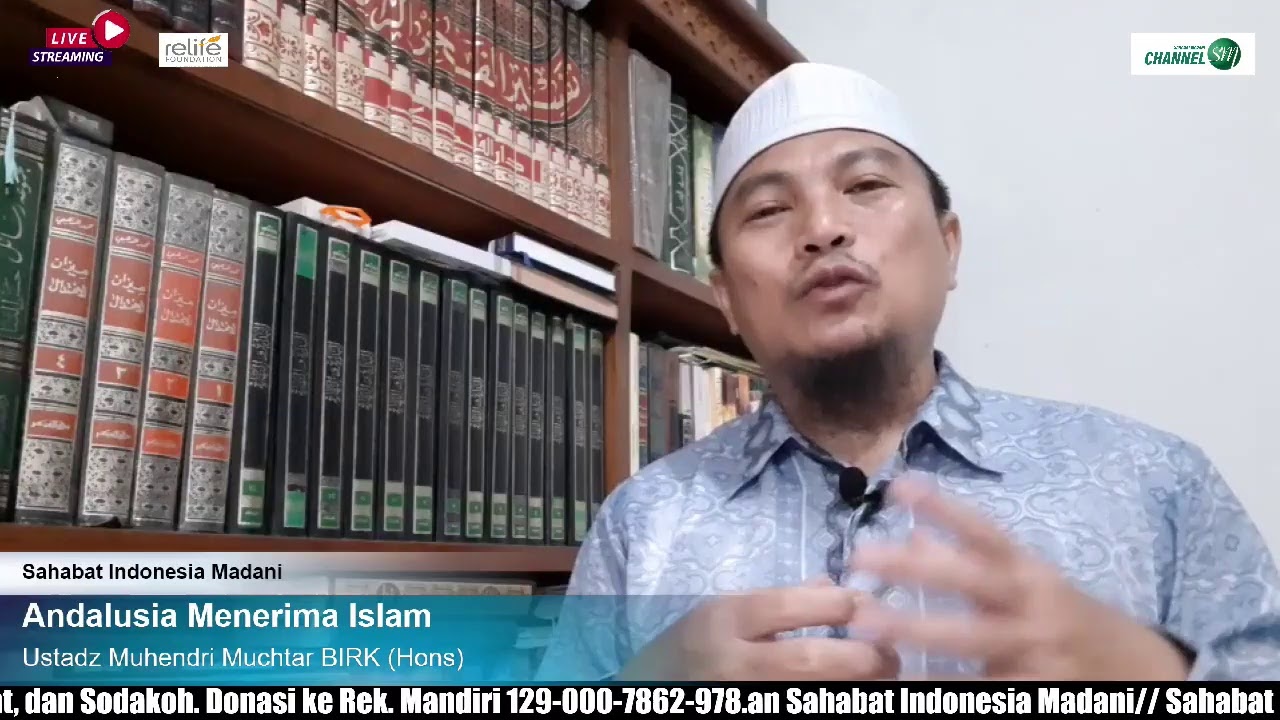 Andalusia Menerima Islam - Ustadz Muhendri Muchtar BIRK (Hons) - YouTube