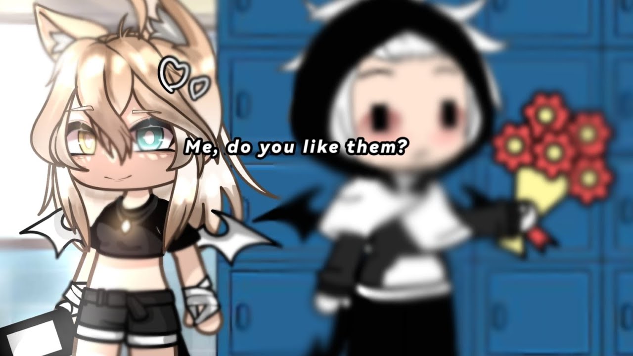 //~Who put these flowers in my locker?~//Meme//Gacha life// - YouTube