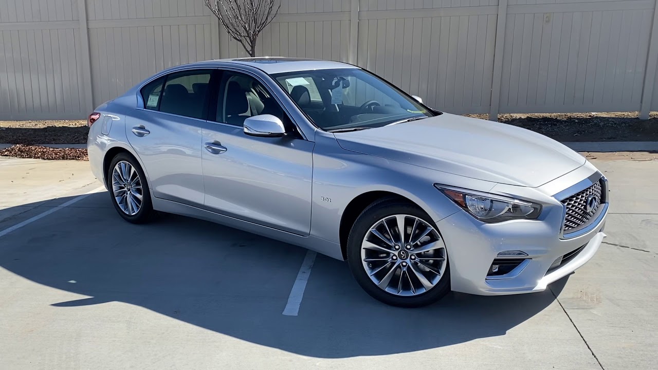 2020 INFINITI Q50 LUXE AWD - YouTube