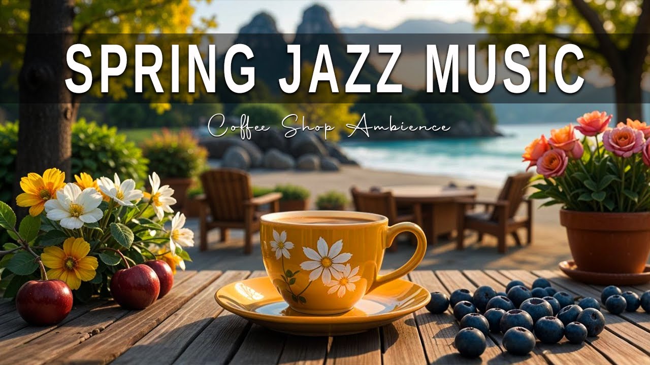 Spring Jazz Music ☕ Bossa Nova background for Great Moods, Stress ...