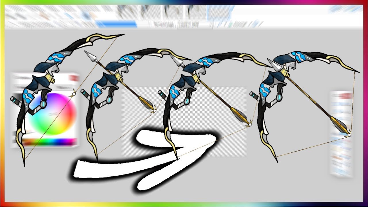 Animating 1024x minecraft bow (speed x12) - YouTube