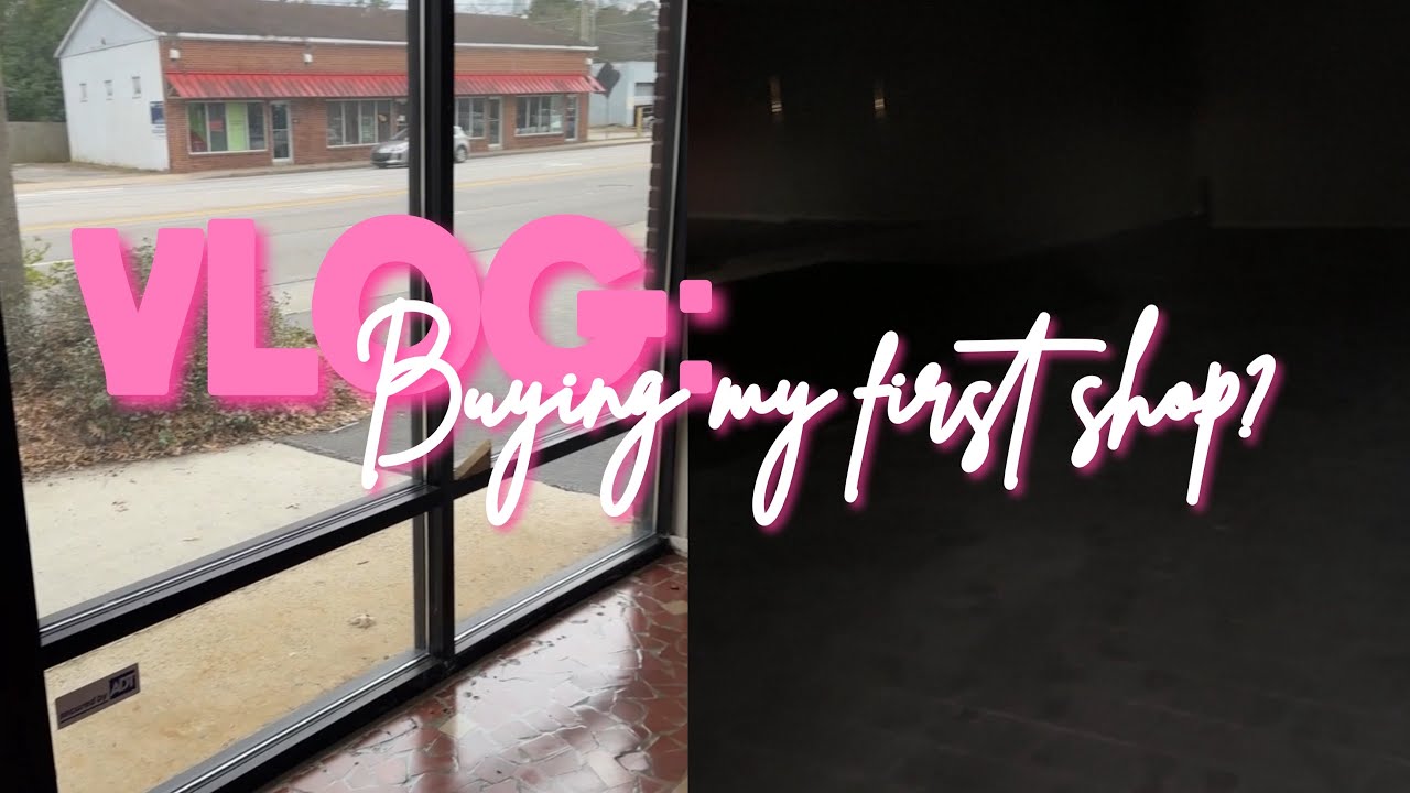 VLOG: Buying My FIRST SHOP!? 💕 - YouTube