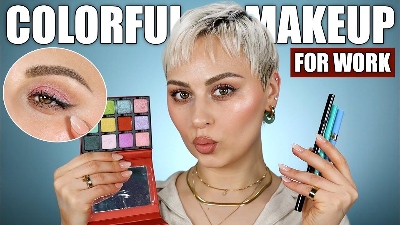 How to make “Work Appropriate” makeup more FUN - YouTube