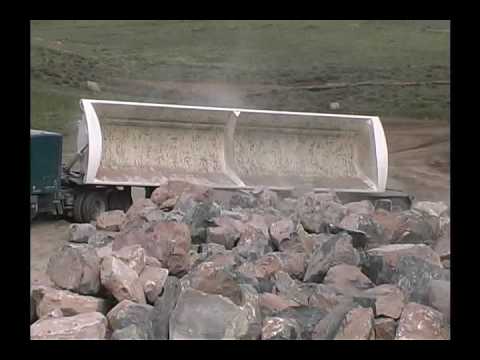 Side Dump in Action - Side Dumps by SmithCo - YouTube