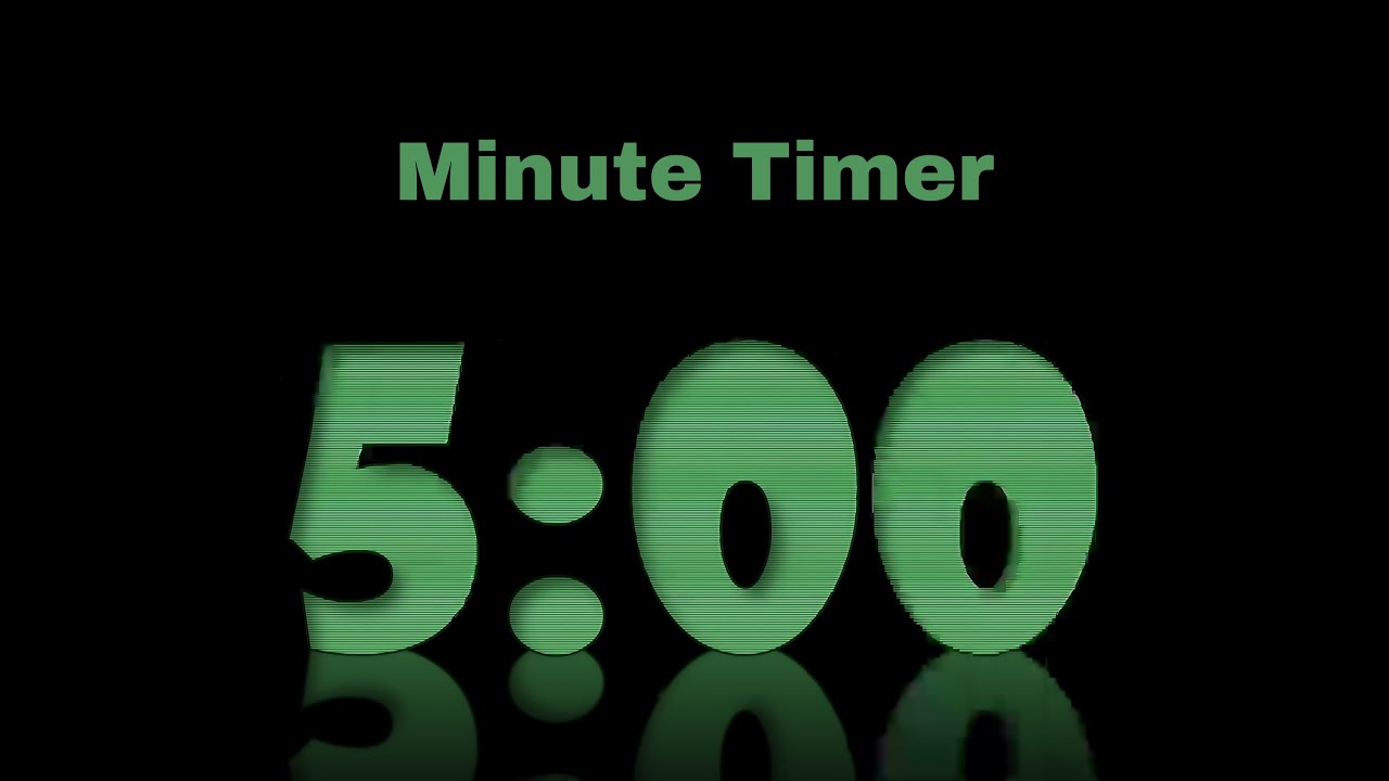 5 Minute Timer | 5-Minute Countdown Timer - Simple & Effective! ⏳ - YouTube
