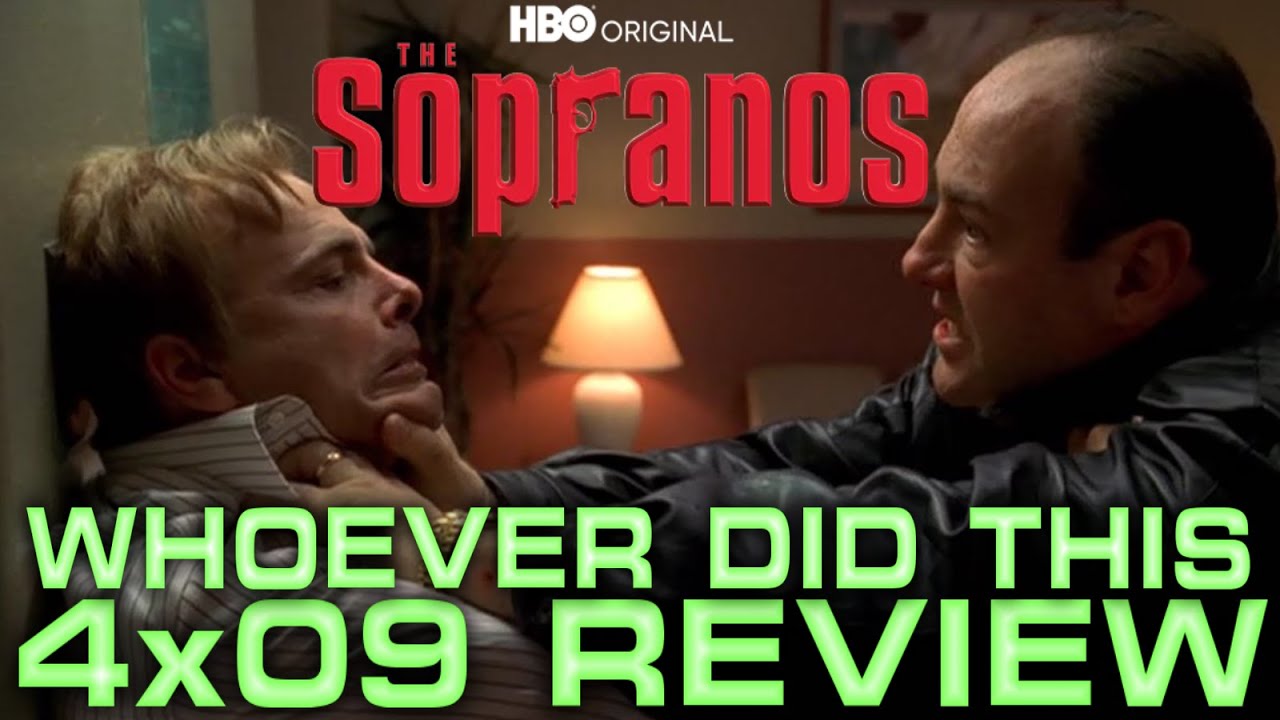 THE SOPRANOS | SEASON 4 EPISODE 9 | WHOEVER DID THIS | REVIEW - YouTube