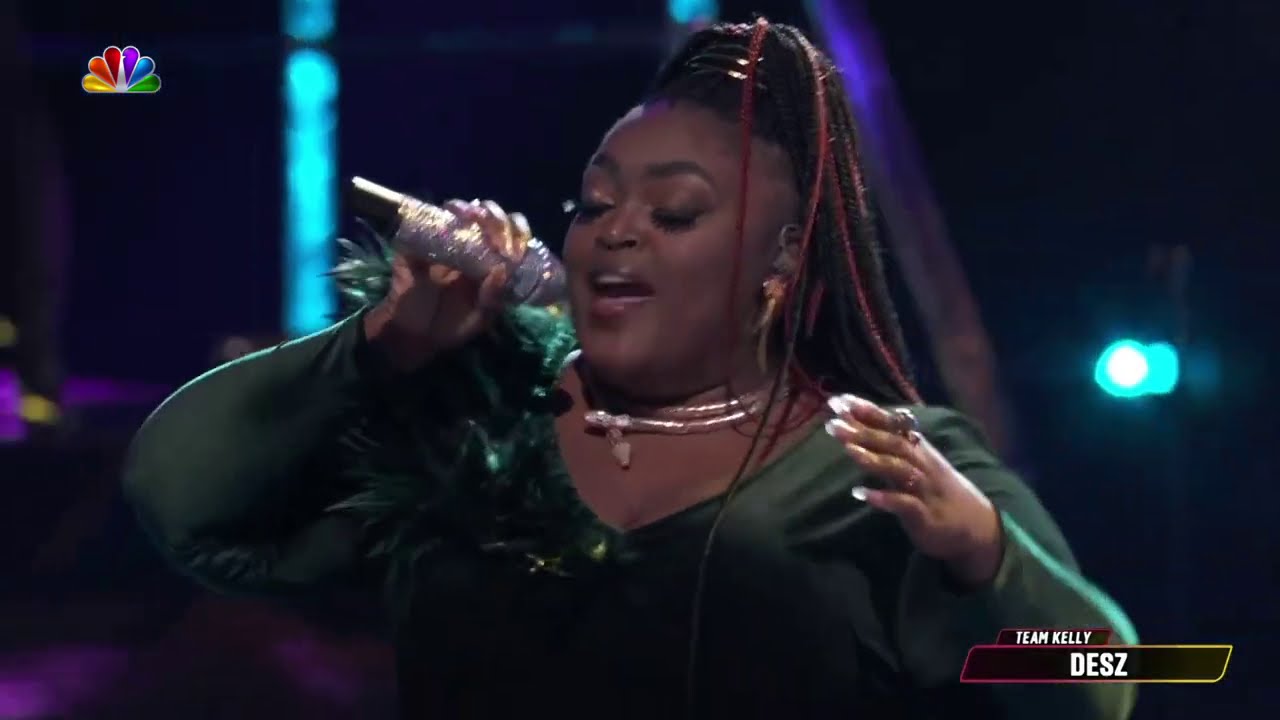 'The Voice' Top 5 Contestant Desz on Team Kelly and Kanye - YouTube